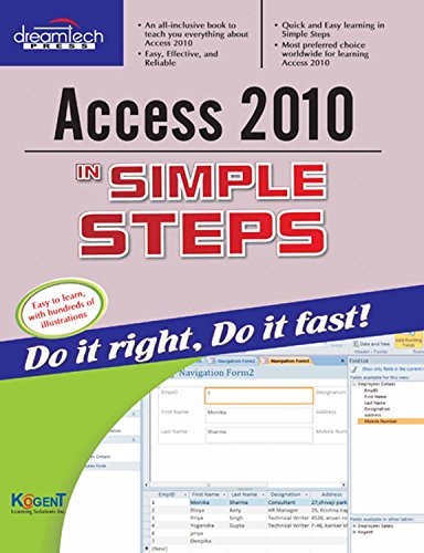 Access 2010 in Simple Steps eBook : Kogent Learning Solutions Inc ...