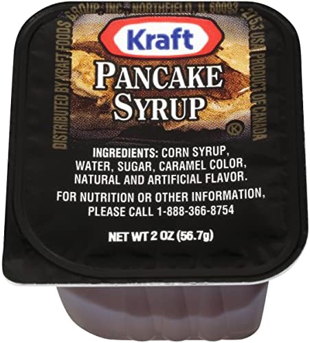 Amazon.com : Madeira Farms Table Syrup Single Serve Packet (1.5 oz ...