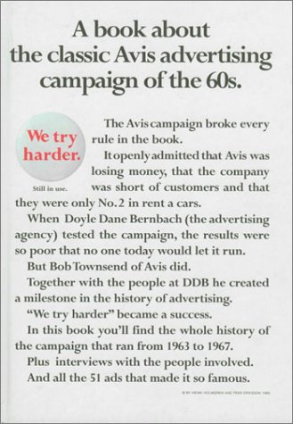 The Classic Avis Advertising Campaign of the 60s: Amazon.co.uk: Peer ...