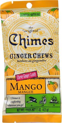Amazon.com : Chimes Ginger Chews Mango - 1.5 oz - 2 pc : Grocery ...