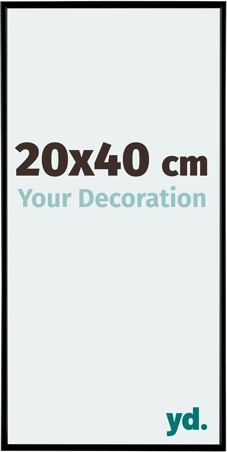yd. Your Decoration - 20x40 cm - Cadre Photo en Plastique Avec Verre ...