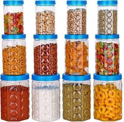 Buy ROMAX Premium Plastic Grocery Storage Container Air Tight Container ...