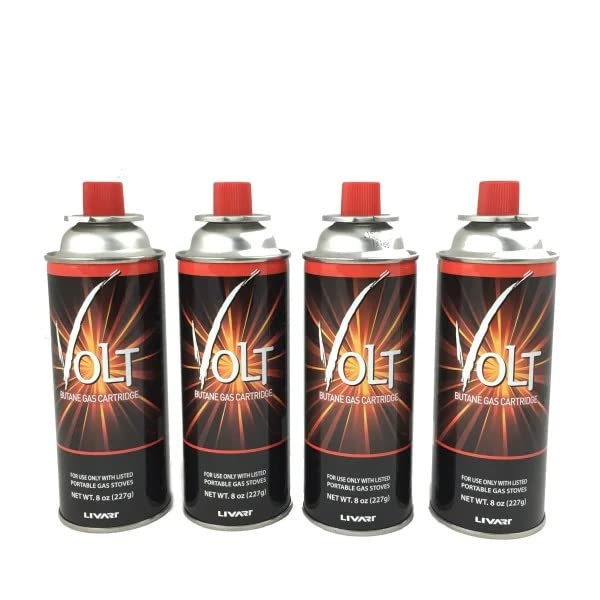 Amazon.com: Volt Butane Stove Fuel Canister Can - Explosion Proof CVR ...