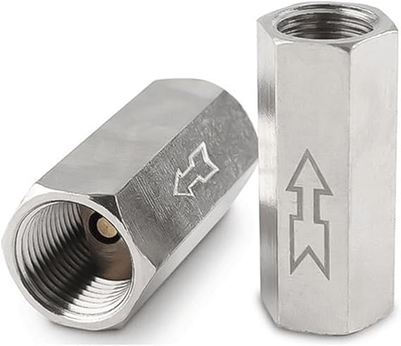 Amazon.com: Pneumatic Check Valve CV 06 Check Valve Copper Thread PT 1/ ...