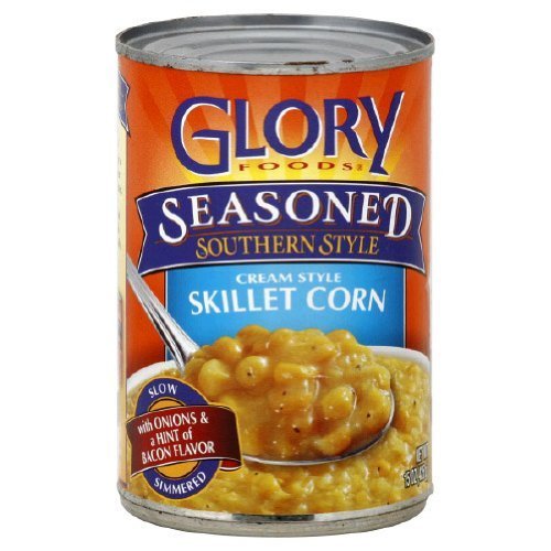 Amazon.com : Glory Foods, Corn Skillet Seasoned, 15-Ounce 5 pack ...