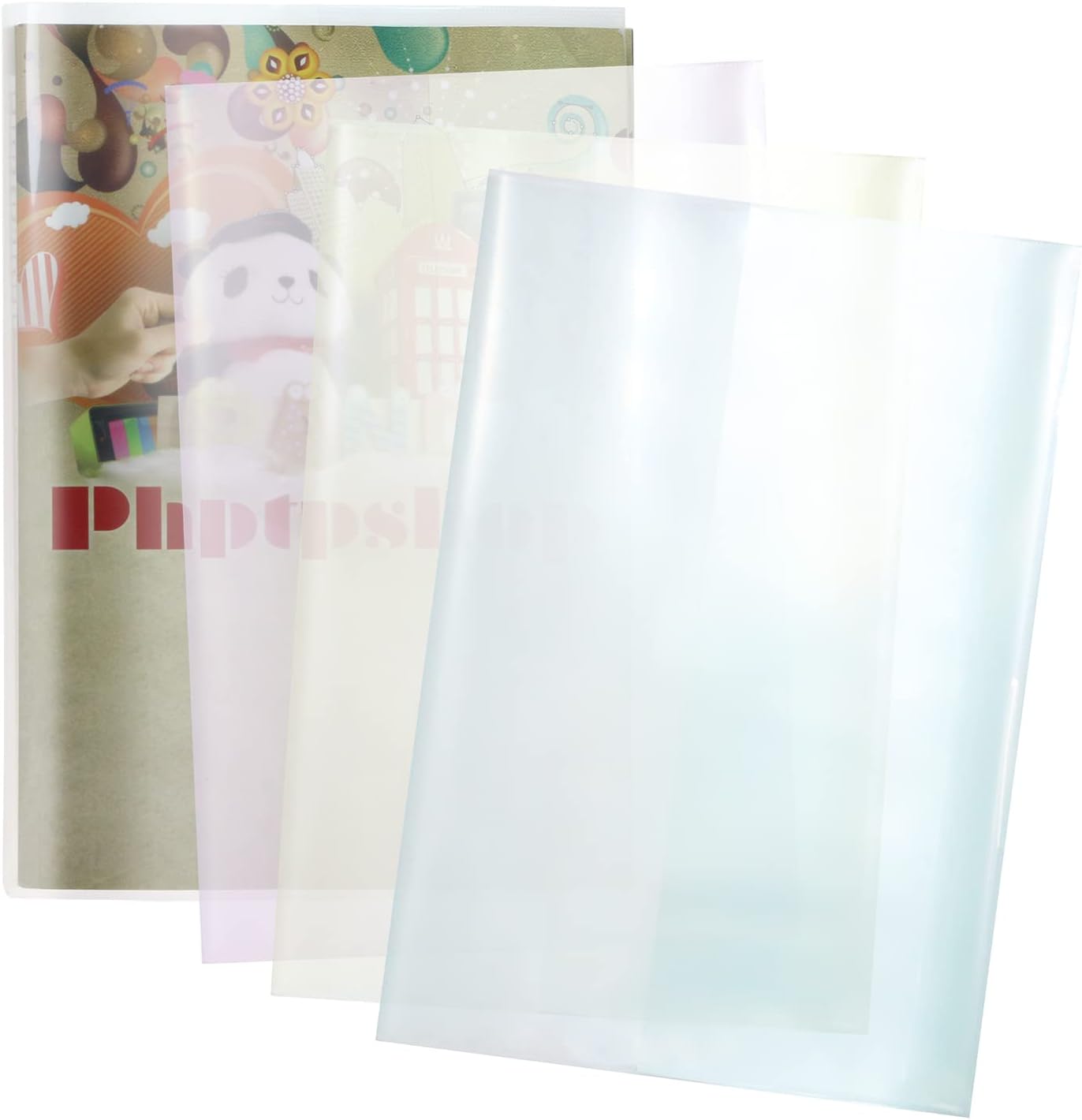 Amazon.com: ClearBags Clear Book Covers – 25 Pack, Plastic Sleeves (7 1 ...