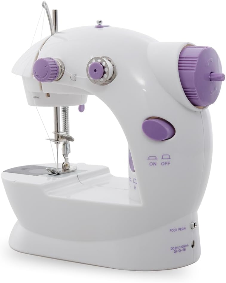 Amazon.com: Mini Portable Sewing Machine for Beginners Adult Electric ...