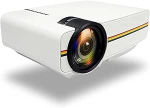 Amazon.com: Upgrade Mini Projector 1080P 1800Lumen Portable LCD LED ...