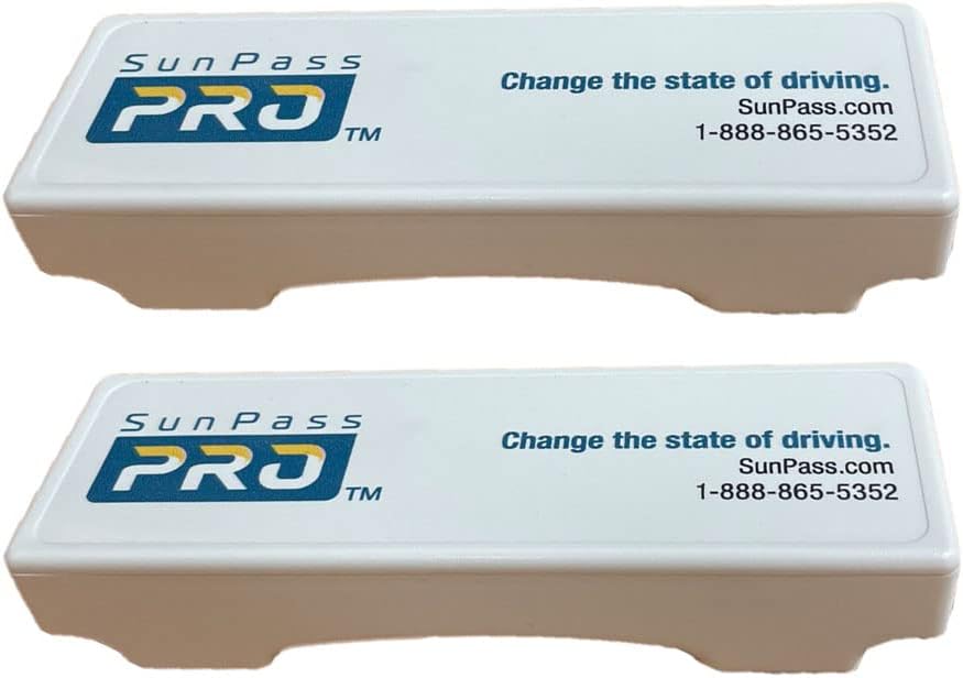 Amazon.com: Sunpass PRO Portable Transponders (Pack of 2) for TOLL ...