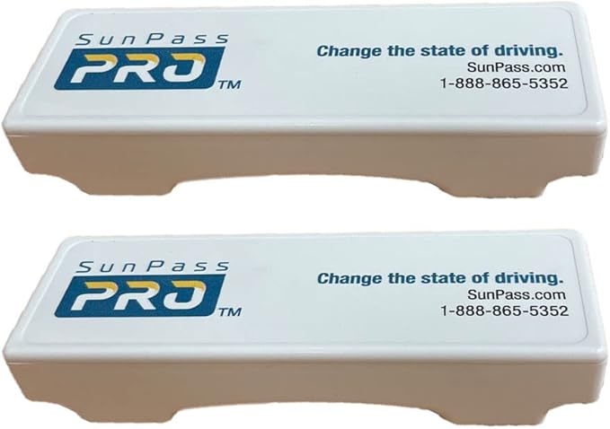 Amazon.com: Sunpass PRO Portable Transponders (Pack of 2) for TOLL ...
