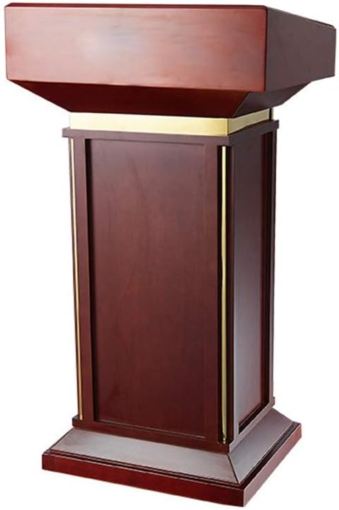 Amazon.com: Podium Presentation Lectern Stand Lectern Podium Solid Wood ...