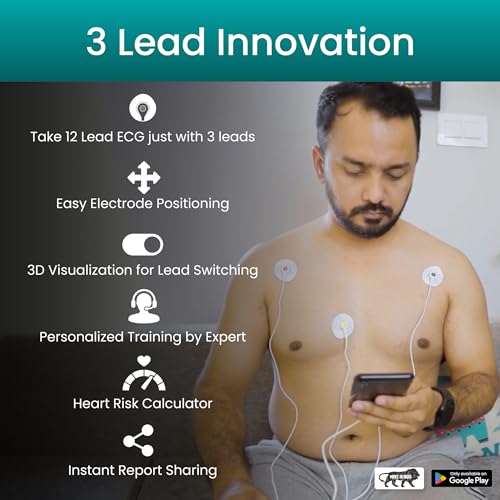 Sunfox Spandan Neo | ECG Device | Heart Rate Monitor | Detects AFib ...