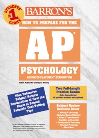 How to Prepare for the Ap Psychology : Advanced Placement Examination ...