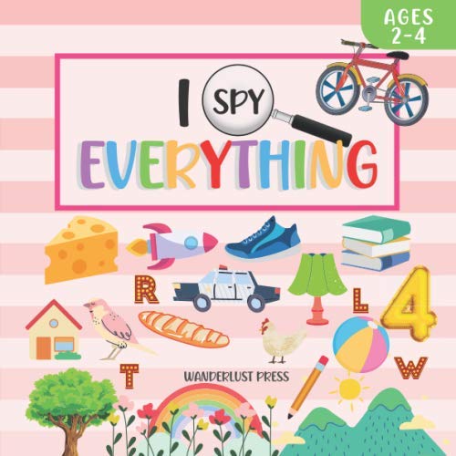 I Spy Everything: The fun and educational I Spy Book for children aged ...