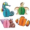 Amazon.com: Sea Creatures Mini Centerpieces 5.5-Inch (4-Pcs) : Home ...