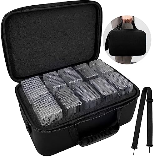 XLHVTERLI Graded Card Case Storage Box Fits for 25 Graded Sports ...
