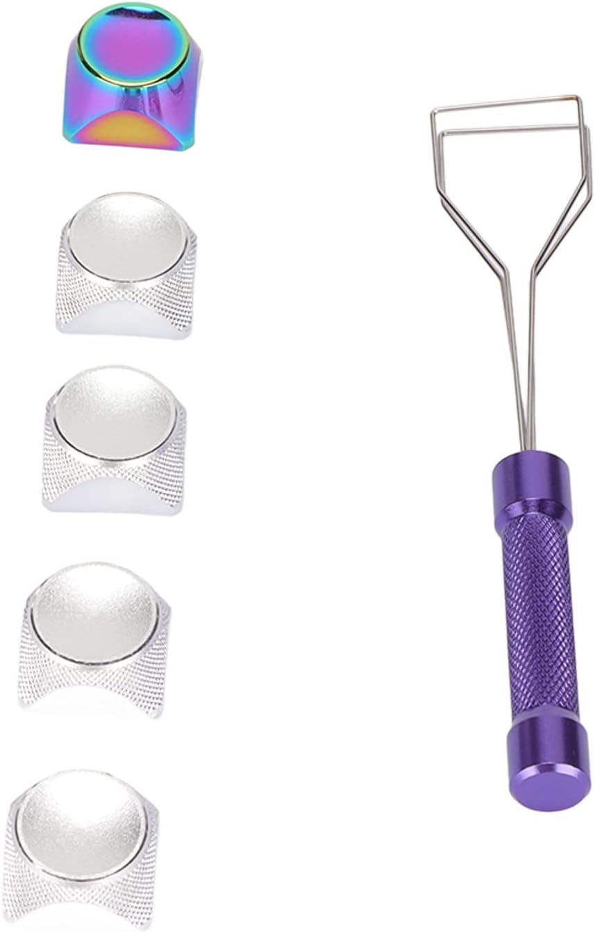 Amazon.com: 5Pcs Metal Keycaps, Color Plating Beautiful Textures ...