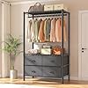 Amazon.com: Raybee Clothes Rack, Heavy Duty Clothing Racks for Hanging ...