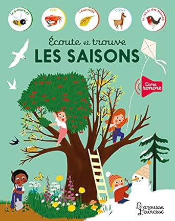 Amazon.com: Ecoute et trouve Les saisons: 9782036043961: Paruit, Marie ...