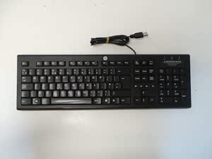 HP Value PR1101U Wired USB Keyboard 539130-001 US Keyboard | Amazon.com.br