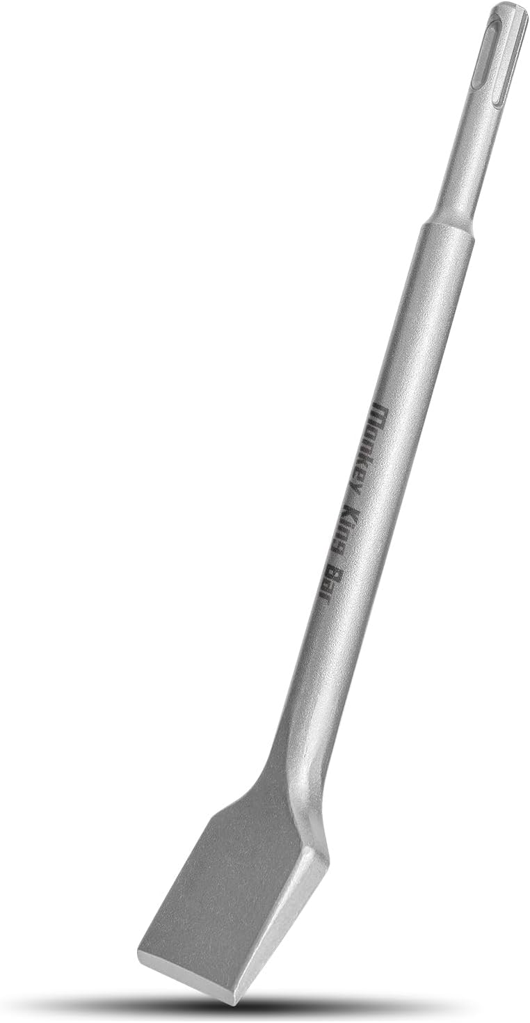 MonkeyKingBar -SDS Plus Bit 10" -SDS PLUS Concrete chisel- Curved Tile ...