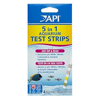 Amazon.com : API 5-IN-1 TEST STRIPS Freshwater and Saltwater Aquarium ...