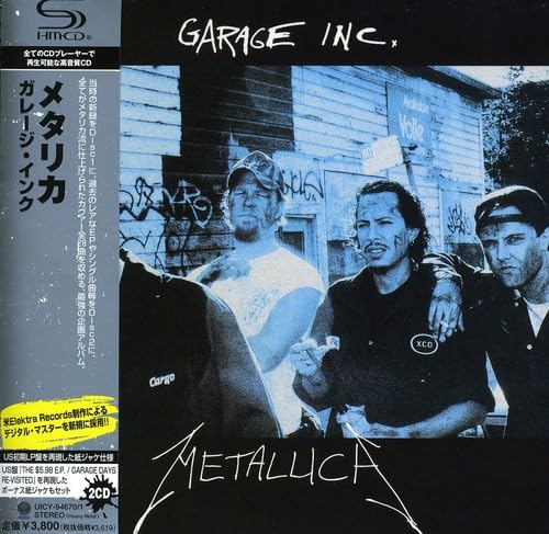 Amazon.com: Garage Inc: 4988005628701: Metallica: Books