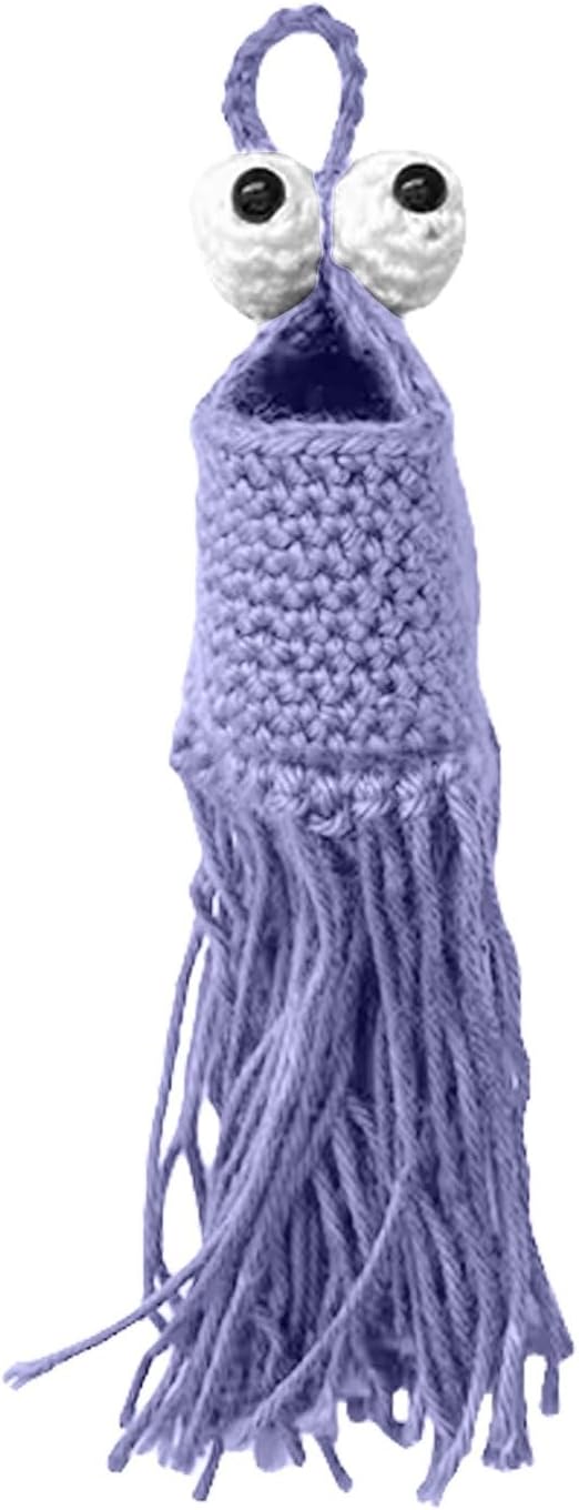 Amazon.com - BILIKEYU Crochet Alien Plant Hanger Crochet Pattern Mini ...
