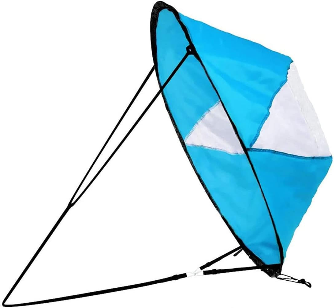 Amazon.com : Mednkoku Kayak Sail Kit,Kayak Sail Foldable PVC Quick ...