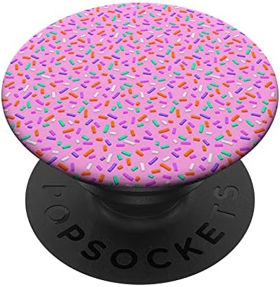 Amazon.com: Cute Popular Colorful Sprinkles Pattern Design on Pink ...
