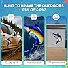 Amazon.com - Stripped Marlin Beautiful Fish Decal | Fishing Decal for ...