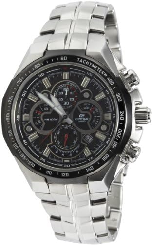 Casio Edifice Chronograph Black Dial Men's Watch - EF-554SP-1AVDF(EX007 ...