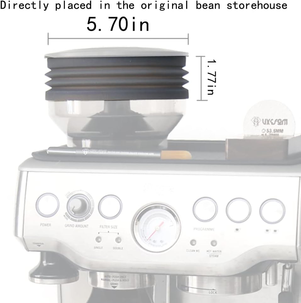 Eureka Mignon Silenzio CAFEMASY Single Dose Hopper Air Blower - Clear ...