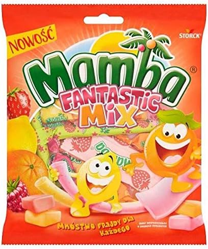 Amazon.com : MAMBA Fantastic MIX chewy candies from Europe 150g ...
