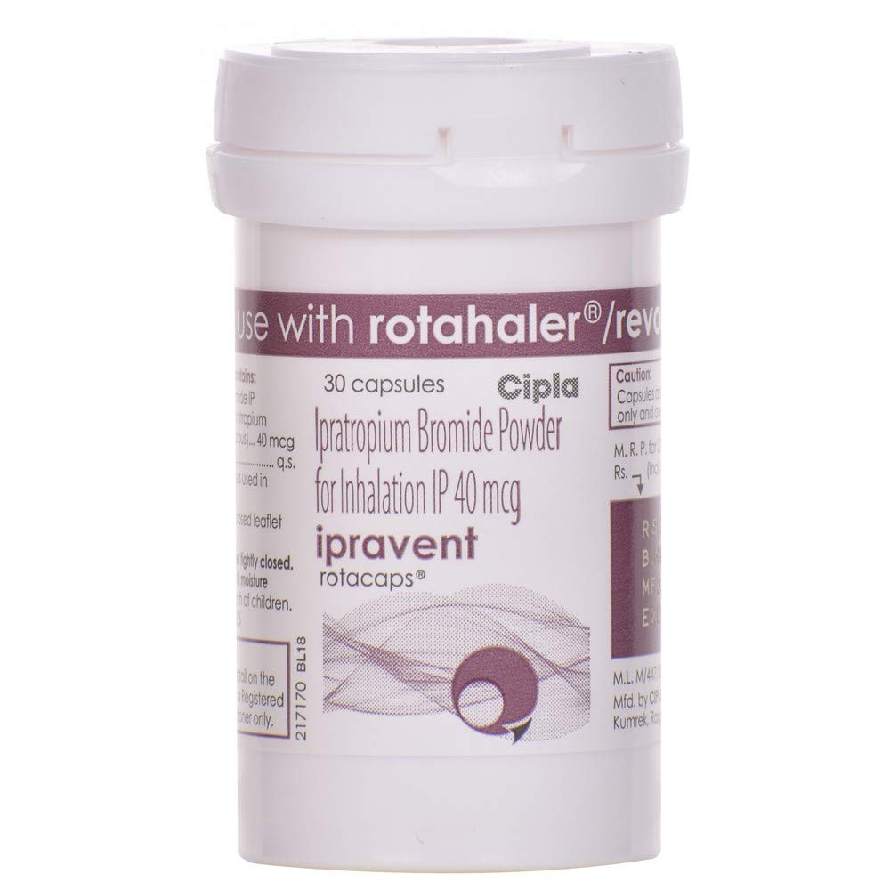 Ipravent Rotacaps - Bottle of 30 Capsules : Amazon.in: Health ...
