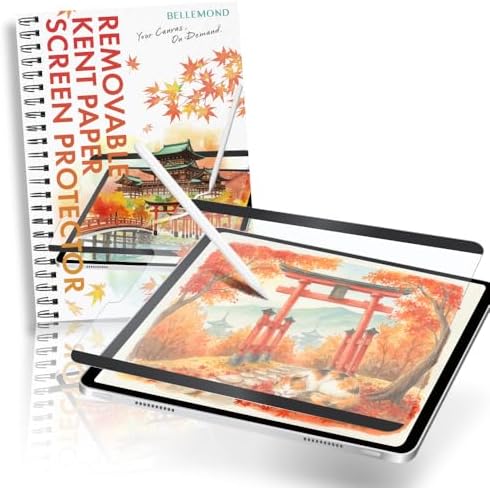 Amazon.com: BELLEMOND | Paperfeel Magnetic Screen Protector for iPad ...