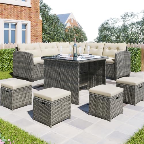 Polyrattan Gartenmoebel Set Guenstig