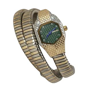 Buy FULAIDA® Women's Snake Shaped Quartz Bracelet Watch with Waterproof ...