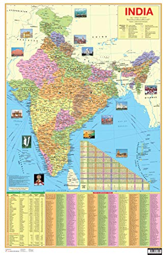 India Map : Charts (English Edition) eBook : Om Books Editorial Team ...
