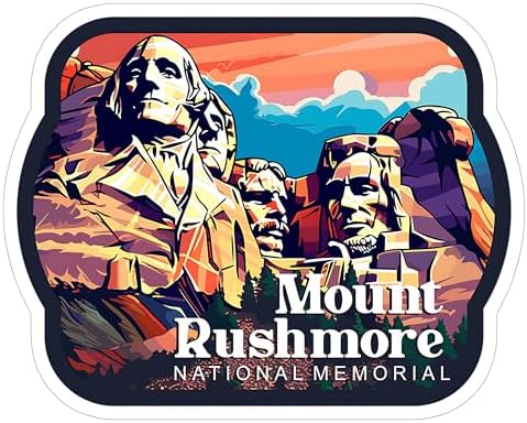 Amazon.com: Mount Rushmore National Memorial South Dakota Sticker ...