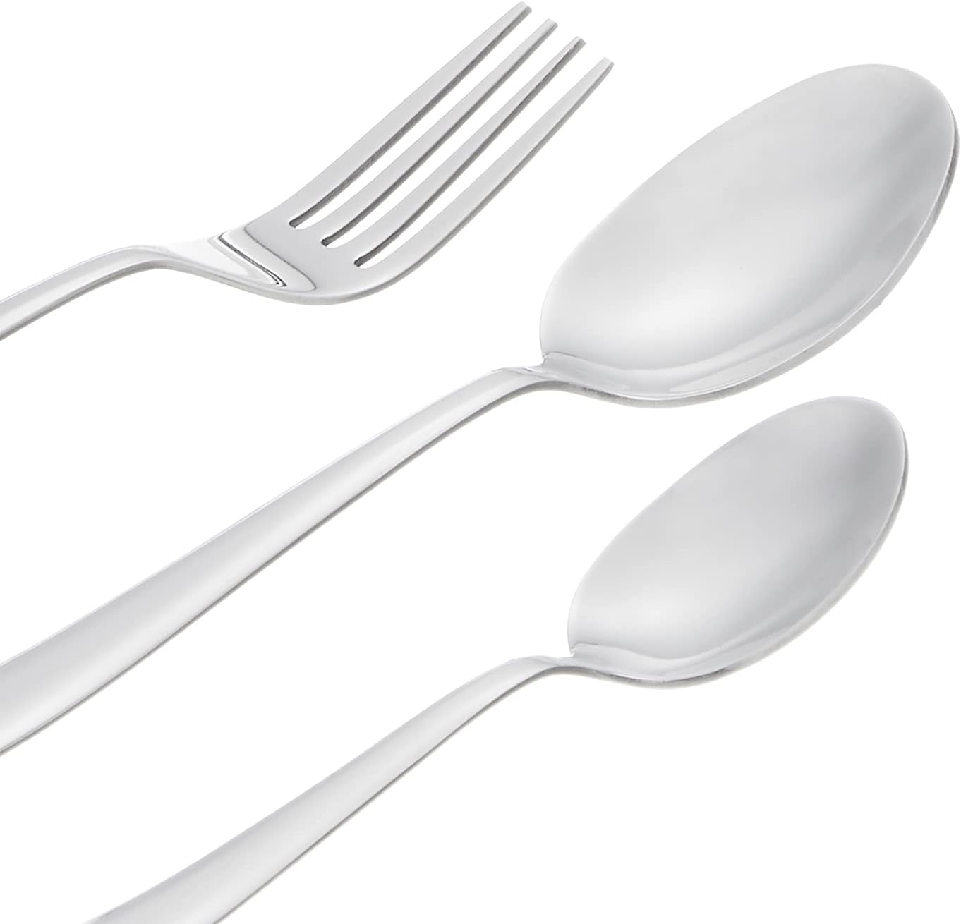 Buy Parage Stainless Steel Spoon Set & Fork Set 12 Pieces for Tea ...