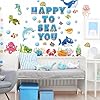 Amazon.com: 87 PCS Sea Animal Bulletin Board Decorations Under The Sea ...