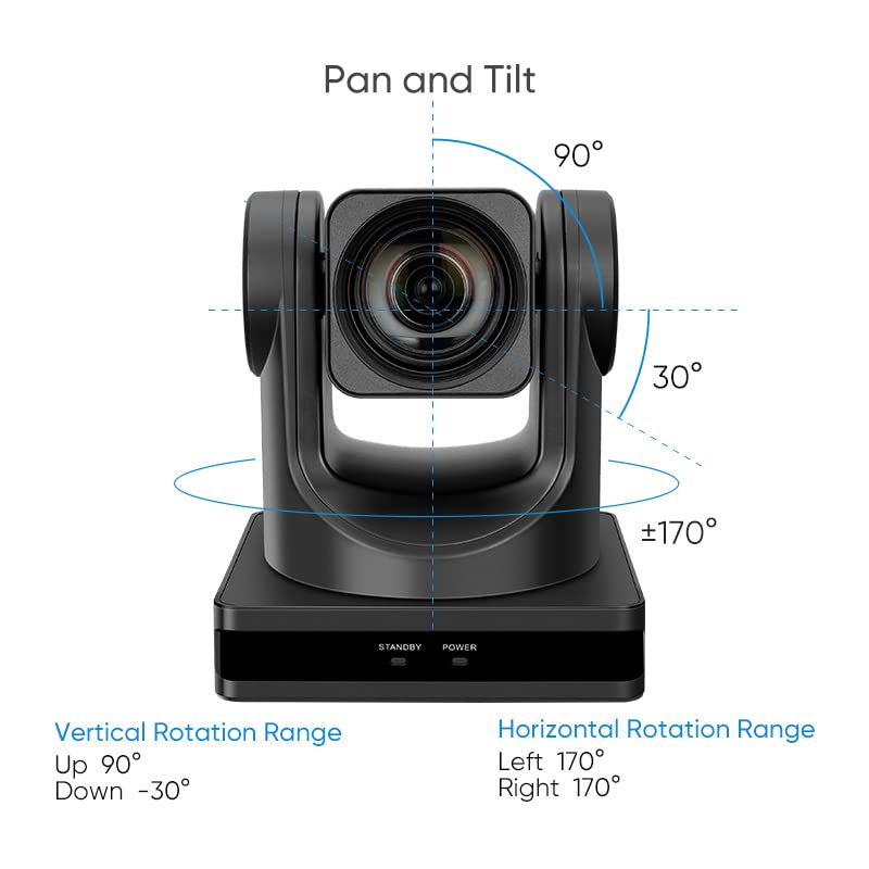 Snapklik.com : NDI PTZ Camera, 12x Optical Zoom, And 16x Digital Zoom ...
