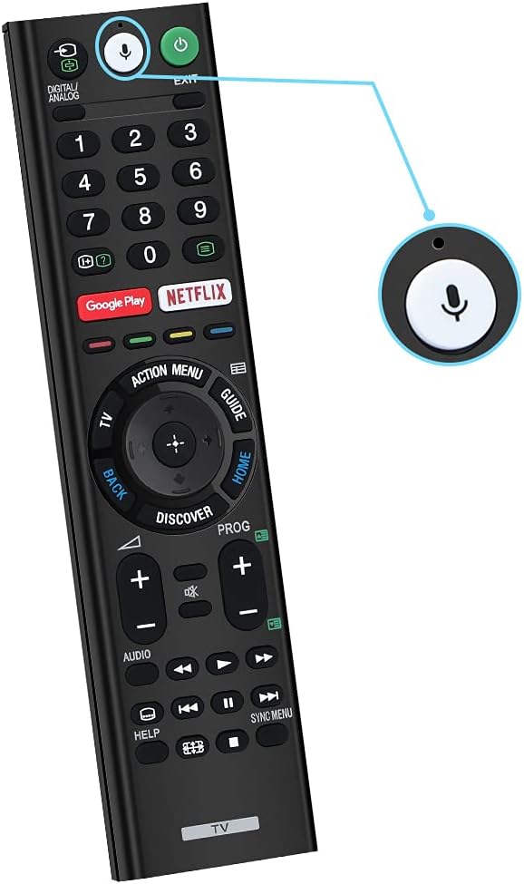 Amazon.com: Sony Smart Bravia Remote - Bluetooth Voice Search Mic for ...