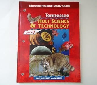 Directed Reading Study Guide: Holt Science & Technology, Grade 7: Holt ...