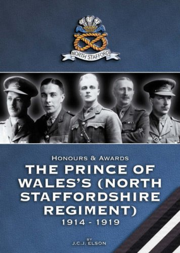 Honours and Awards - the Prince of Wales's North Staffordshi: Jeffrey ...