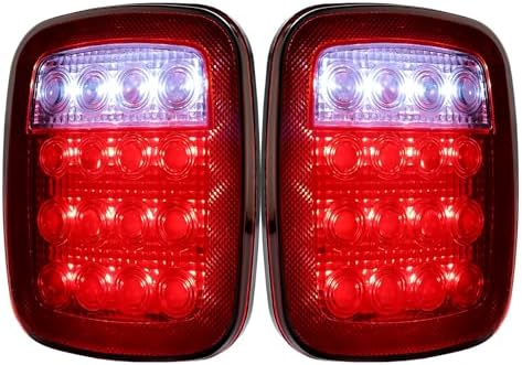 Amazon.com: Ellunyo Trailer Tail Lights 16 LED Truck Trailer Lights ...