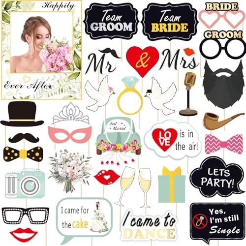 Amazon.com: UP THE MOMENT - 20 Designs, 8x10, Double Sided, Photo Booth ...