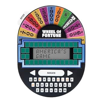 Amazon.com: Educational Insights Wheel of Fortune Game - Handheld ...