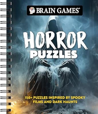 Amazon | Brain Games - Horror Puzzles: 150+ Puzzles Inspired by Spooky ...